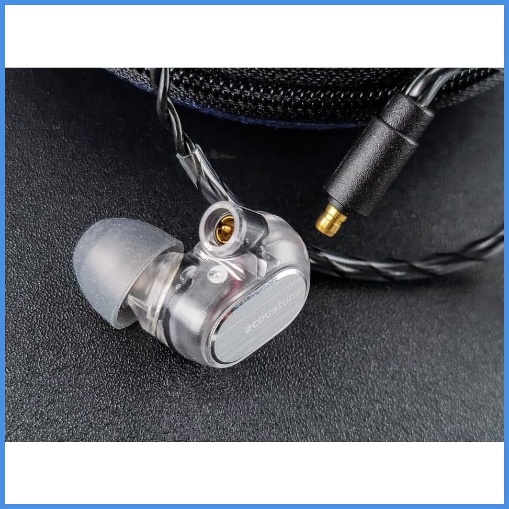 Acoustune RS Three In-Ear Monitor IEM Earphone 9.2mm Dynamic Driver Pe