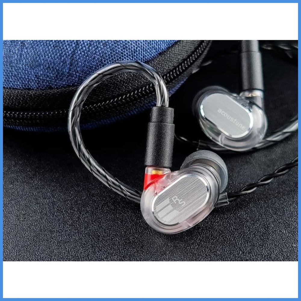 Acoustune RS Three In-Ear Monitor IEM Earphone 9.2mm Dynamic Driver Pe