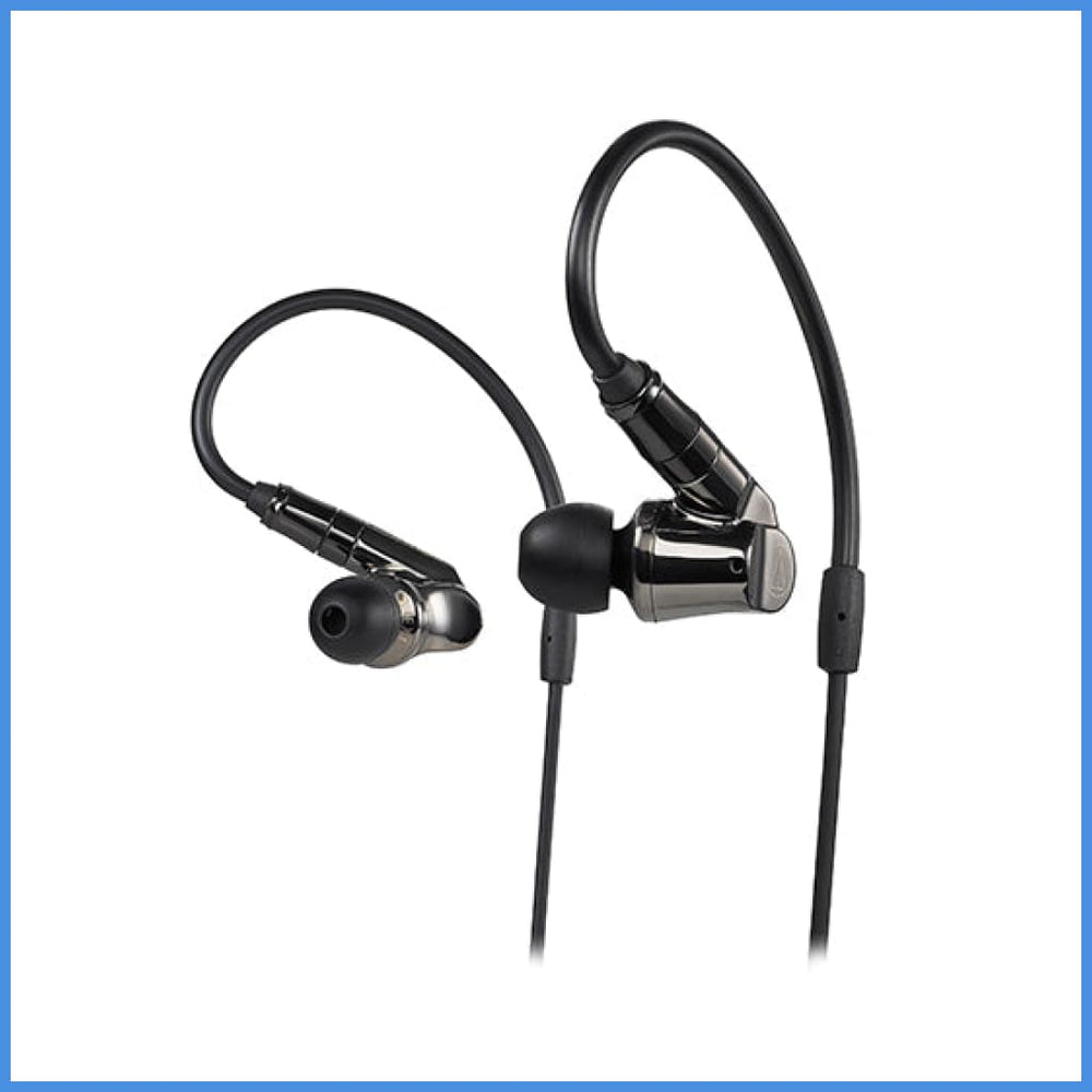 Audio Technica ATH-IEX1 In-Ear Monitor IEM Earphone Hybrid Driver A2DC