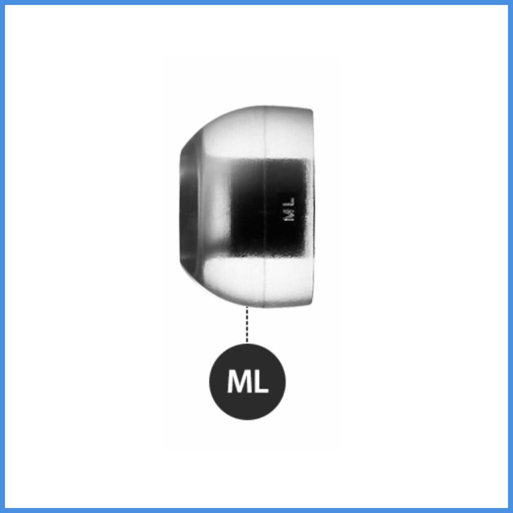 AZLA SednaEarfit Crystal Standard Eartips for In-Ear Monitor IEM Earph