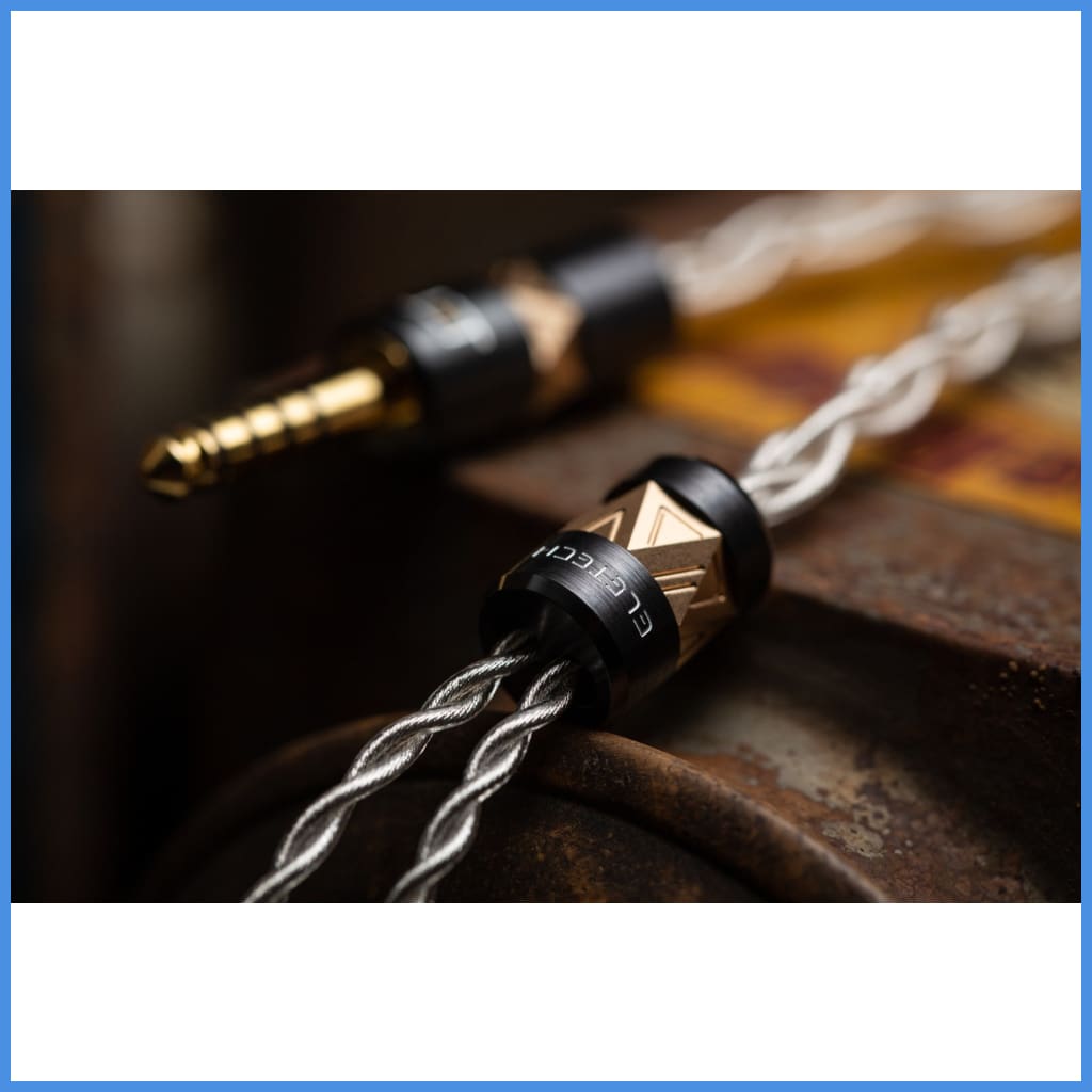 ELETECH Cassiel Ultra High Purity OCC Silver-Plated Copper IEM Audio C