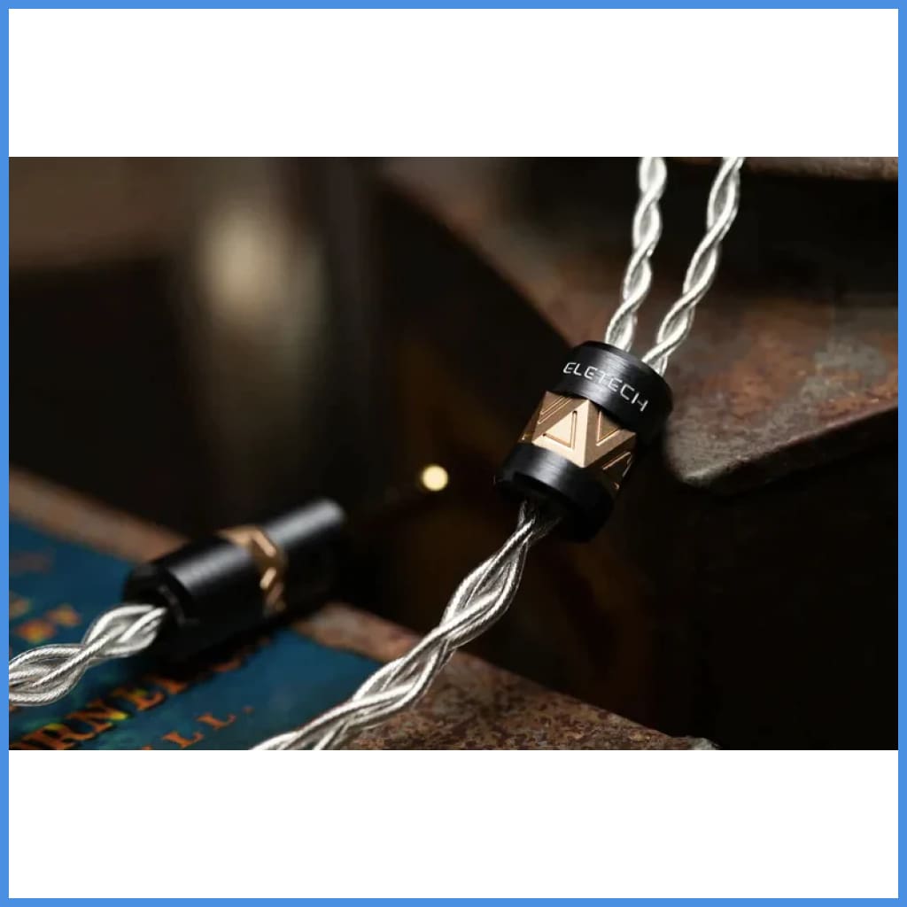 ELETECH Cassiel Ultra High Purity OCC Silver-Plated Copper IEM Audio C