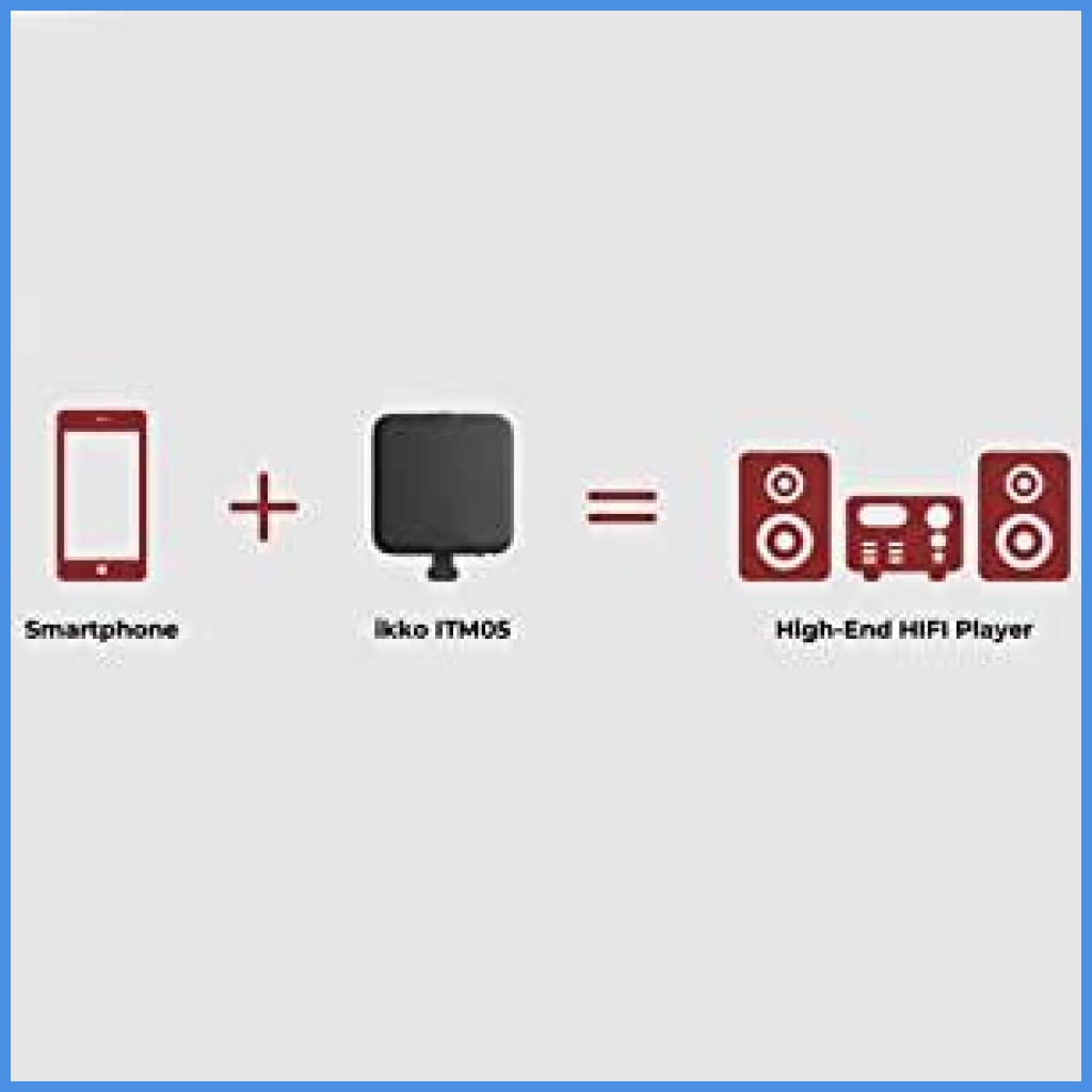 IKKO ITM05 DAC Earphone 3.5mm 2.5mm Amplifier for Apple Lightning or T
