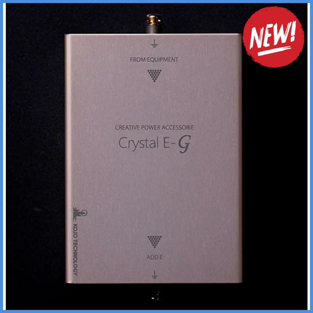 KOJO Technology Crystal E Audiophile Ground Box Made In Japan