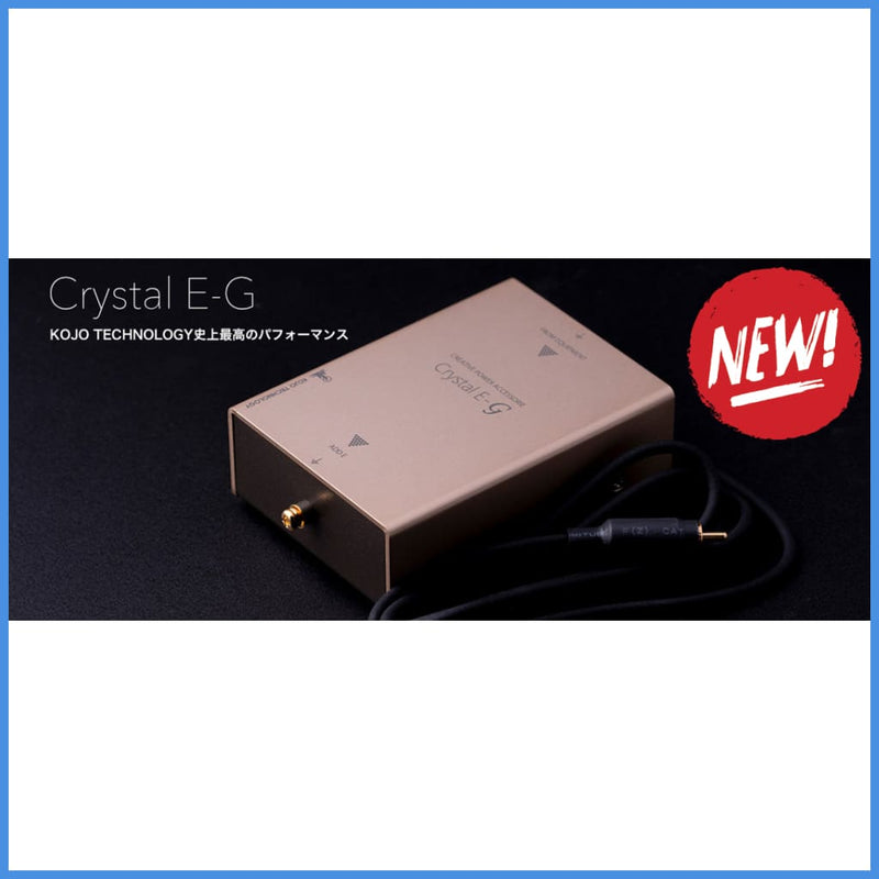 KOJO Technology Crystal E Audiophile Ground Box Made In Japan