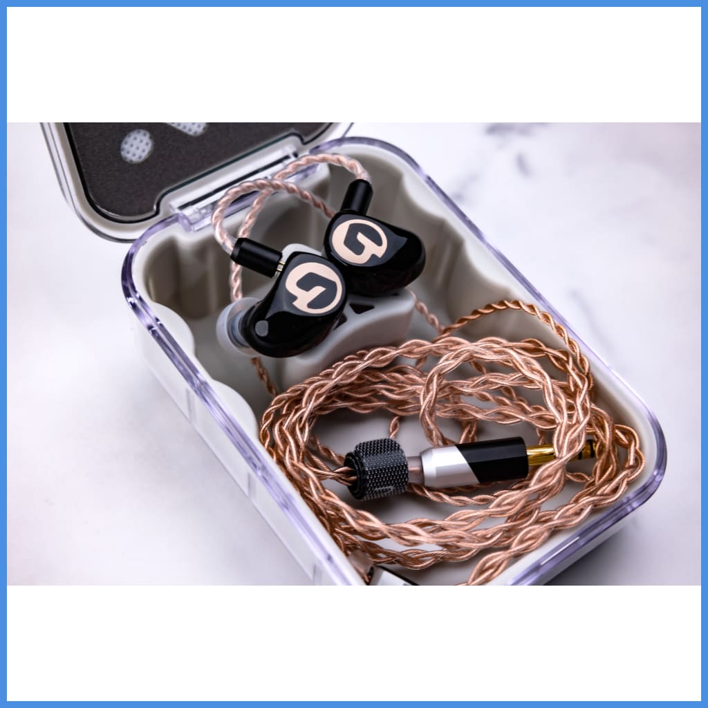 LEPIC Jukebox Storage Case for Earphone IEM Cable with Shock-Resistant