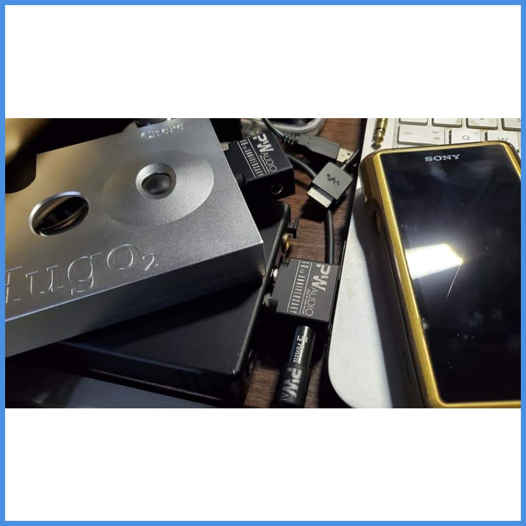 PW Audio 4.4mm Female to RCA Male Adapter for CHORD Hugo 2 Amplifier