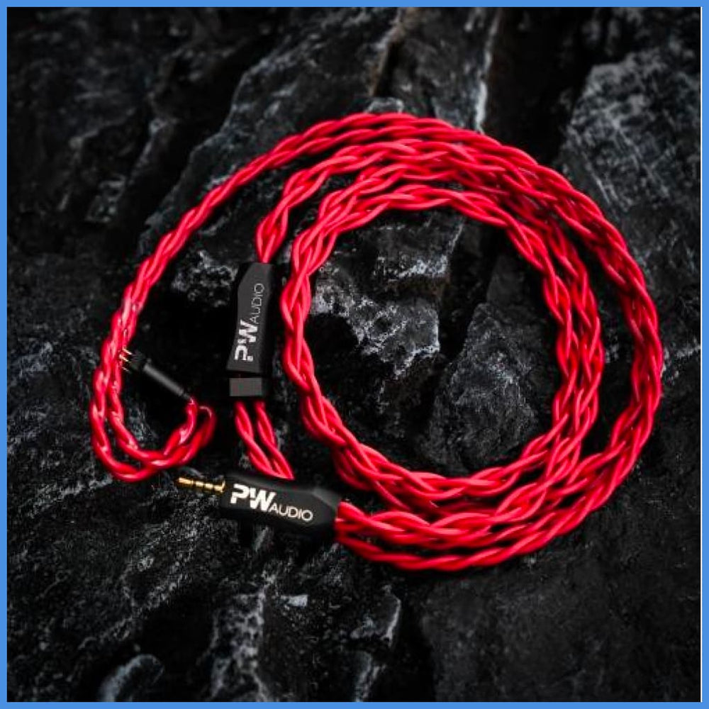 PW Audio Titan Series Ignis In-Ear Monitor IEM Earphone Upgrade Cable