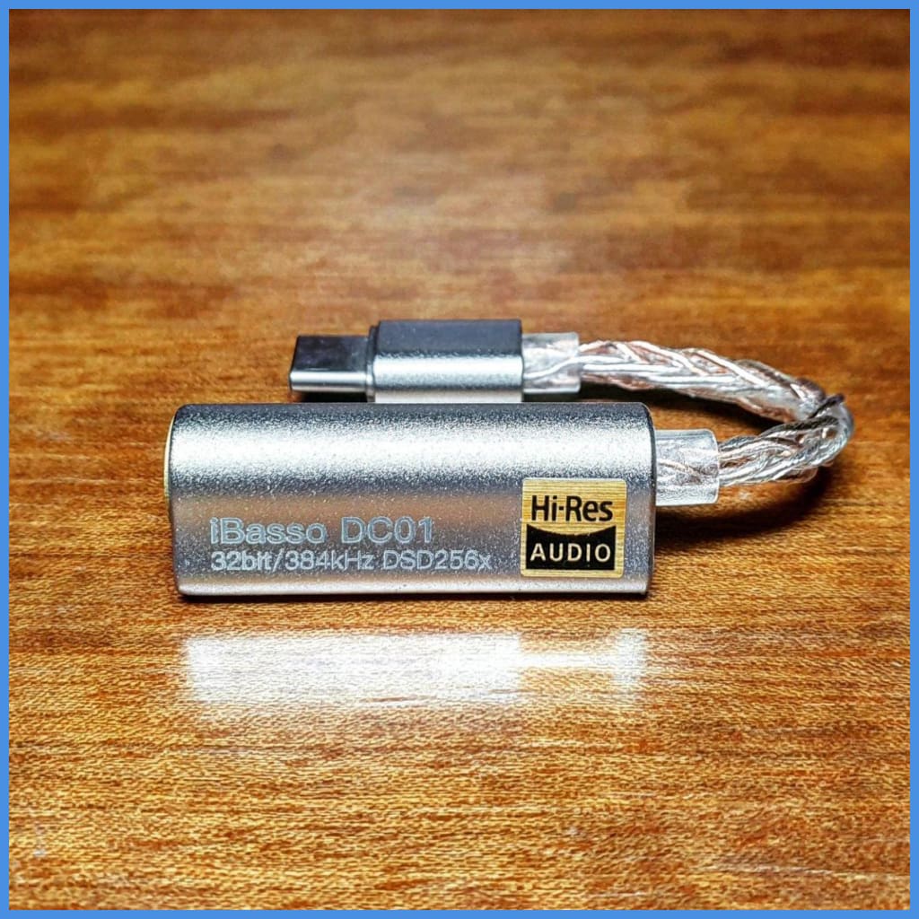 iBasso DC01 Hi-Res 2.5mm Balanced DAC Cable Adapter for Type C Plug