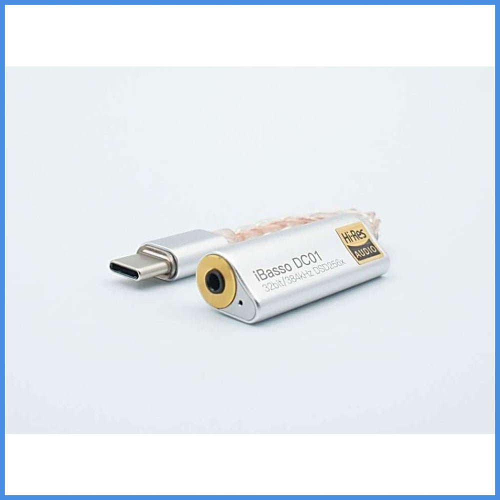 iBasso DC01 Hi-Res 2.5mm Balanced DAC Cable Adapter for Type C Plug